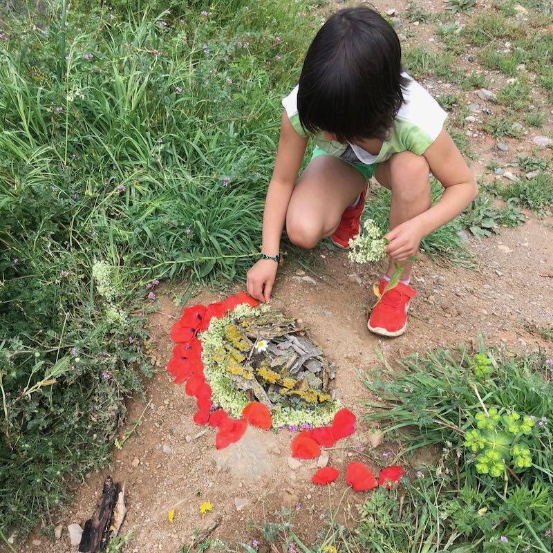 LAND ART. Le jeu pour créer de l'art dans la nature - Cuscusiens